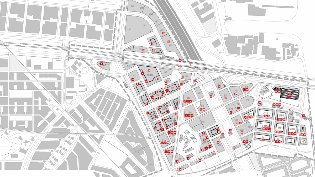 Plankaarten Leidsche Rijn Centrum | gemeente Utrecht